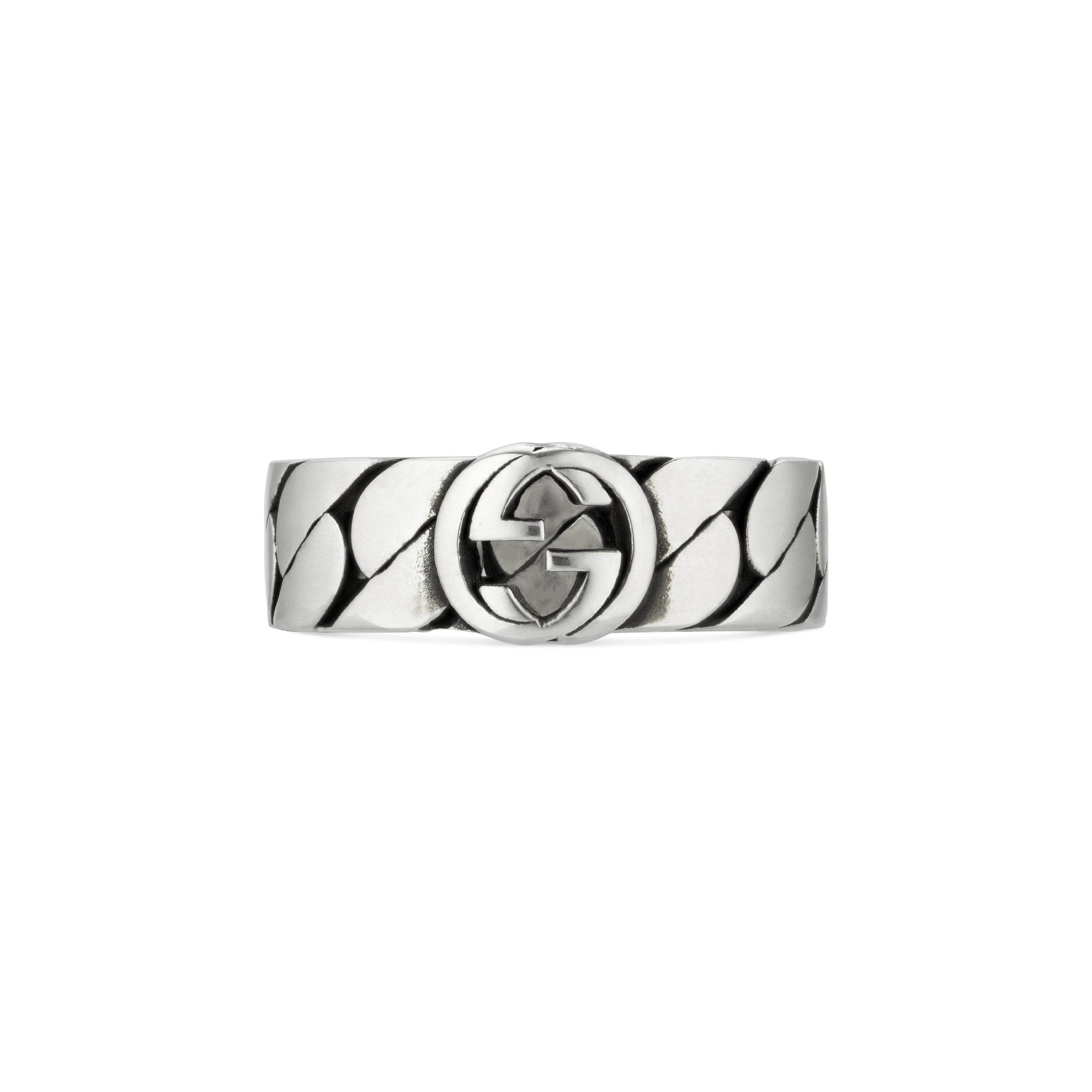GUCCI INTERLOCKING 6MM RING – Emson Haig