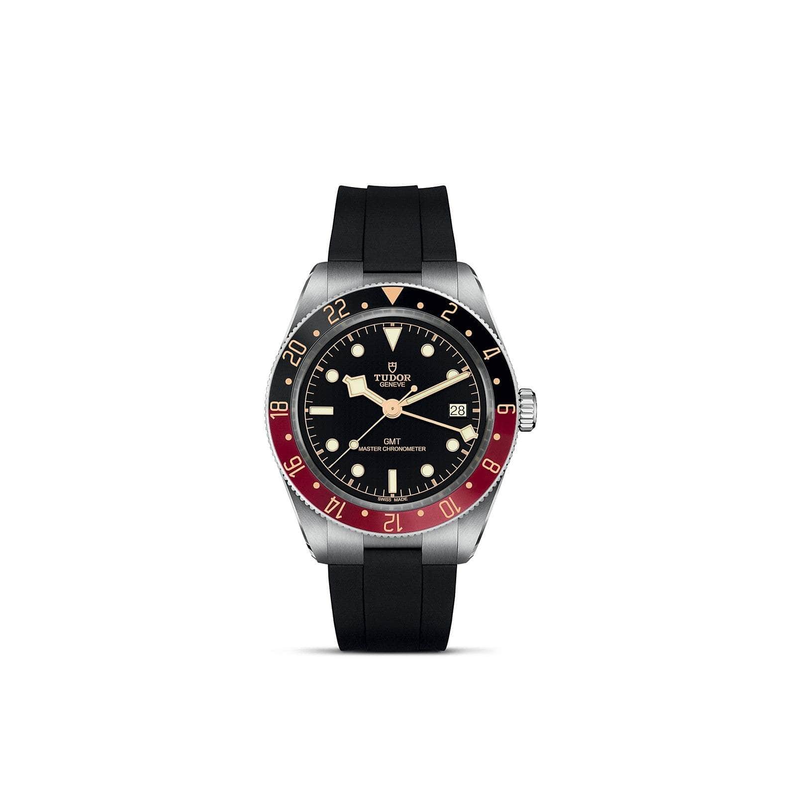 TUDOR BLACK BAY 58 GMT 39MM STEEL DIAL RUBBER STRAP – Emson Haig